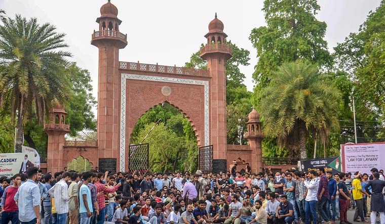 Fact Check: BJP Shared Doctored Video to Paint AMU Students as Anti ...
