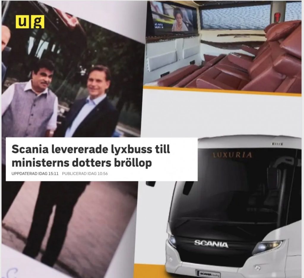 Luxury Bus Controversy: Swedish Media Report Alleged Transaction ...
