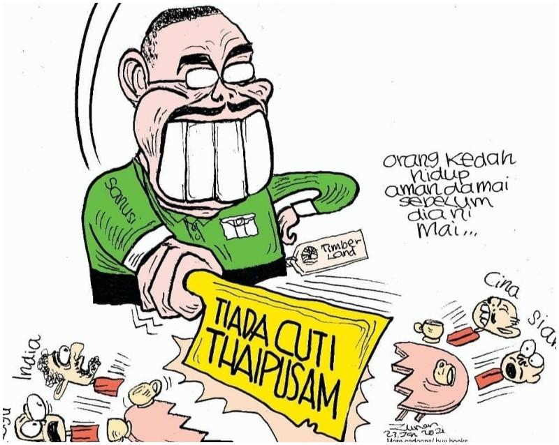 Malaysian Cartoonist Accused of Slander Over Caricature of Chief ...