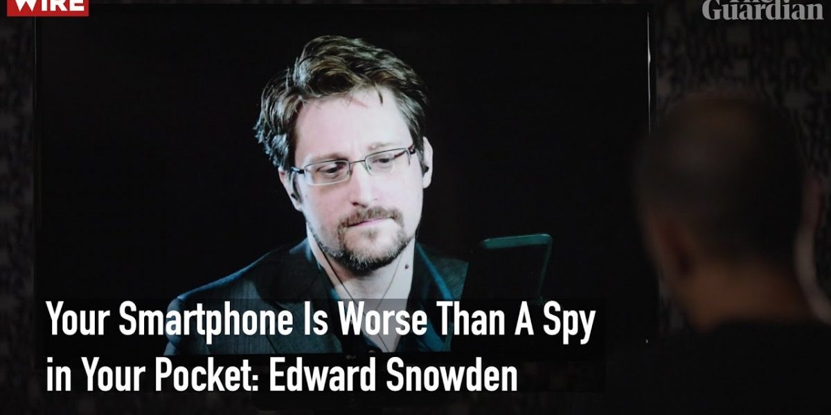 Watch | Your Smartphone Is Worse Than a Spy in Your Pocket: Edward ...