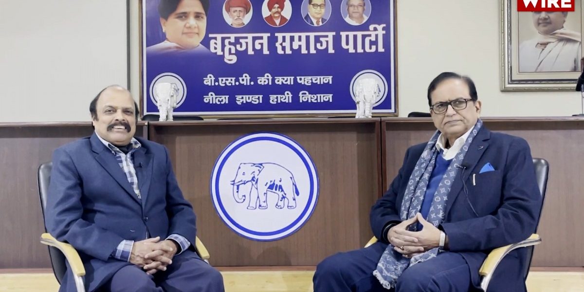 Watch | BSP Is Hardly Visible But Satish Misra Insists Mayawati Will ...