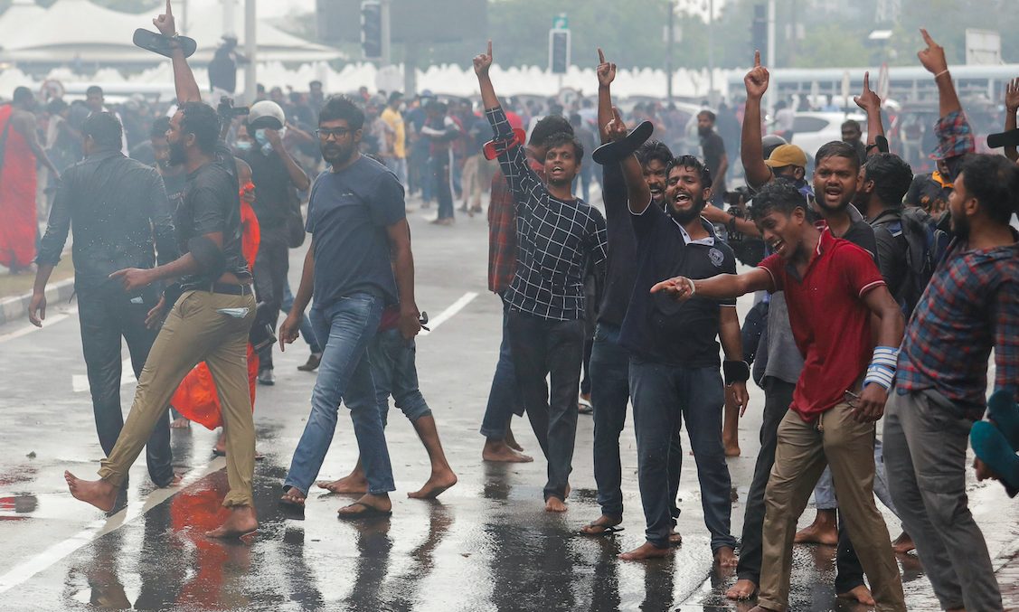 'Go Home, Gota': Huge Protest in Sri Lanka Mounts Pressure on Rajapaksa ...