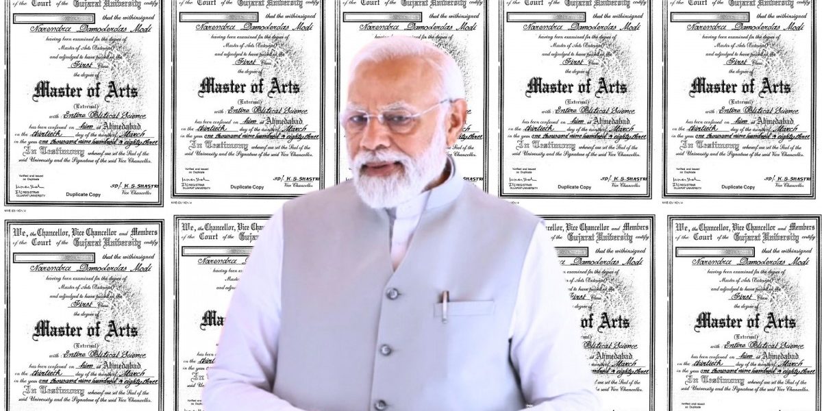 PM Modi's Educational Degree Should Neither Be a National Shame Nor a ...