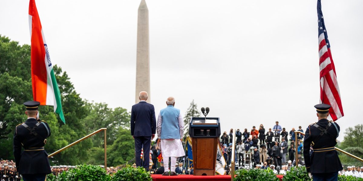 Biden By His Side, Modi Cites 'Constitution' to Parry Question on ...