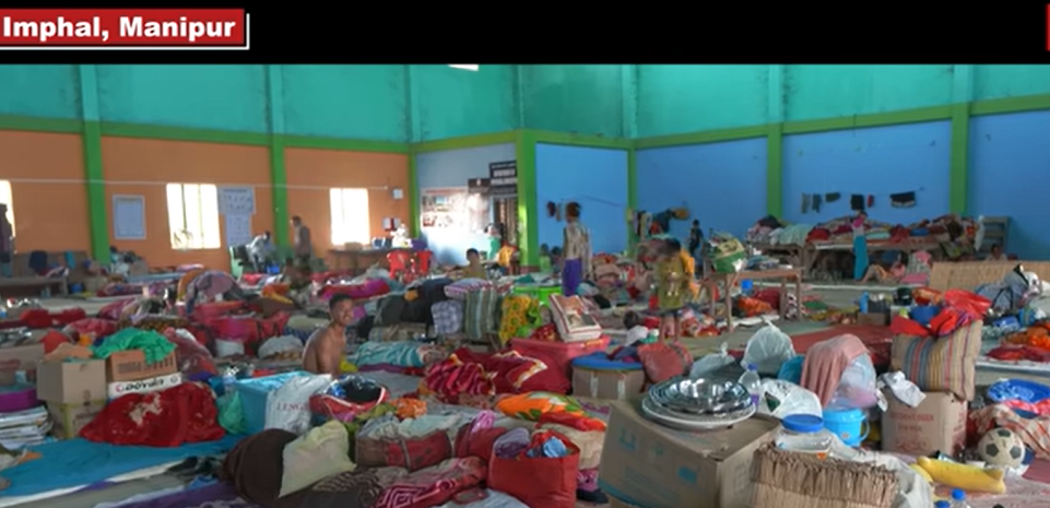 Watch | Their Homes Burned Down, Meiti Families in Relief Camp Worried ...
