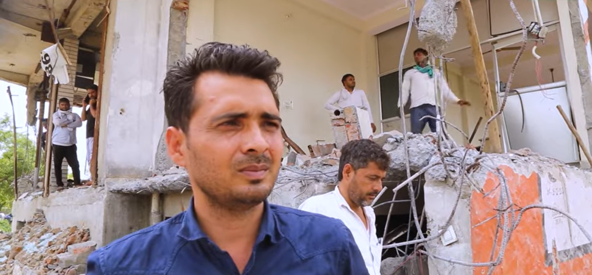 Watch | House Demolished of Man Who Protected Bajrang Dal Men During ...