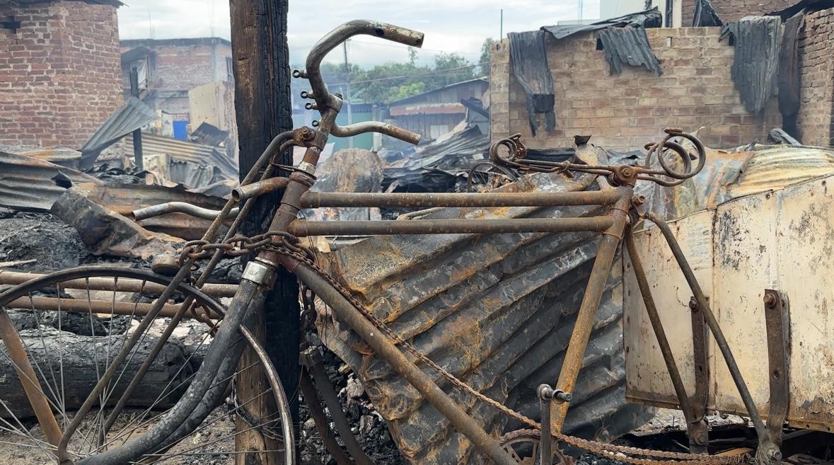 Manipur: Fire Destroys 17 Homes in Imphal West's Multicultural ...