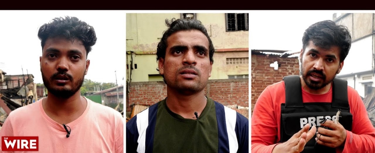 Watch | Fire Destroys Several Homes in Imphal West's Multicultural ...