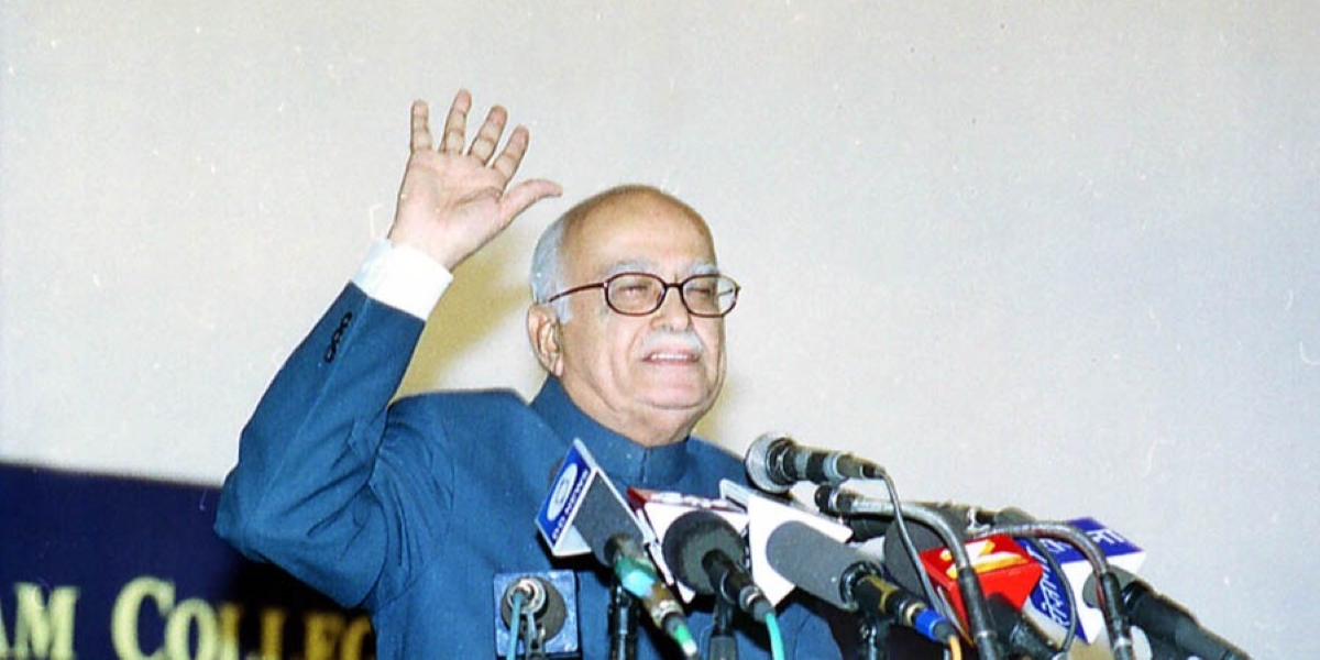 An Advani Honoured, the Republic Diminished - The Wire