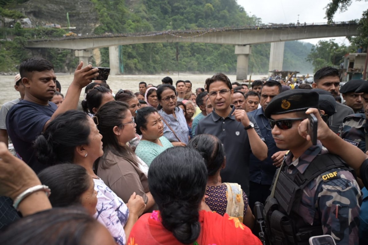 Teesta Fury: Rain, Floods, and Landslides Offer No Respite in Sikkim and North Bengal - The Wire