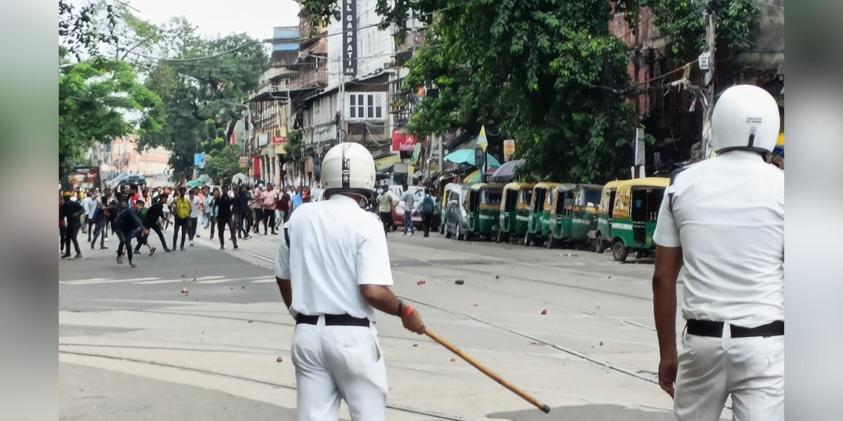 RG Kar Protest: BJP-Backed Nabanna March Turns Violent - The Wire