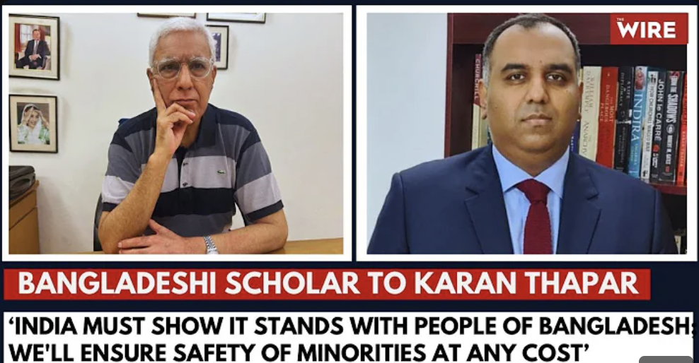 'India Must Show It Stands With People of Bangladesh': Foreign Policy ...