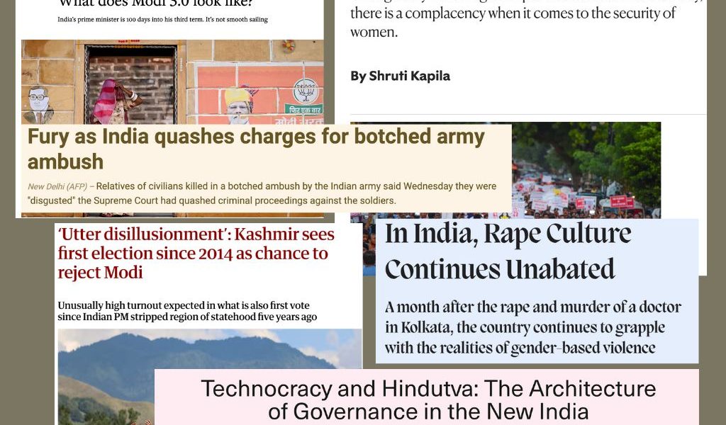 India, Globally: Kashmir's 'Palpable Buzz,' No End to Rape Culture and ...