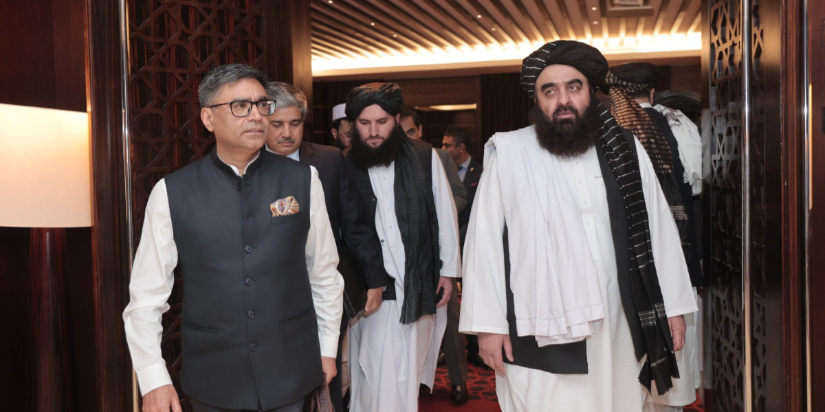 Foreign Secretary Misri Meets Taliban Acting Foreign Minister in ...