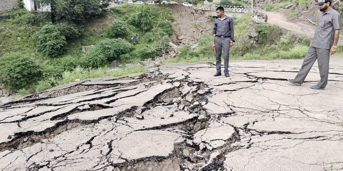 ‘A Continent of Debris’: Poonch Village Sinking Into Ground After ...