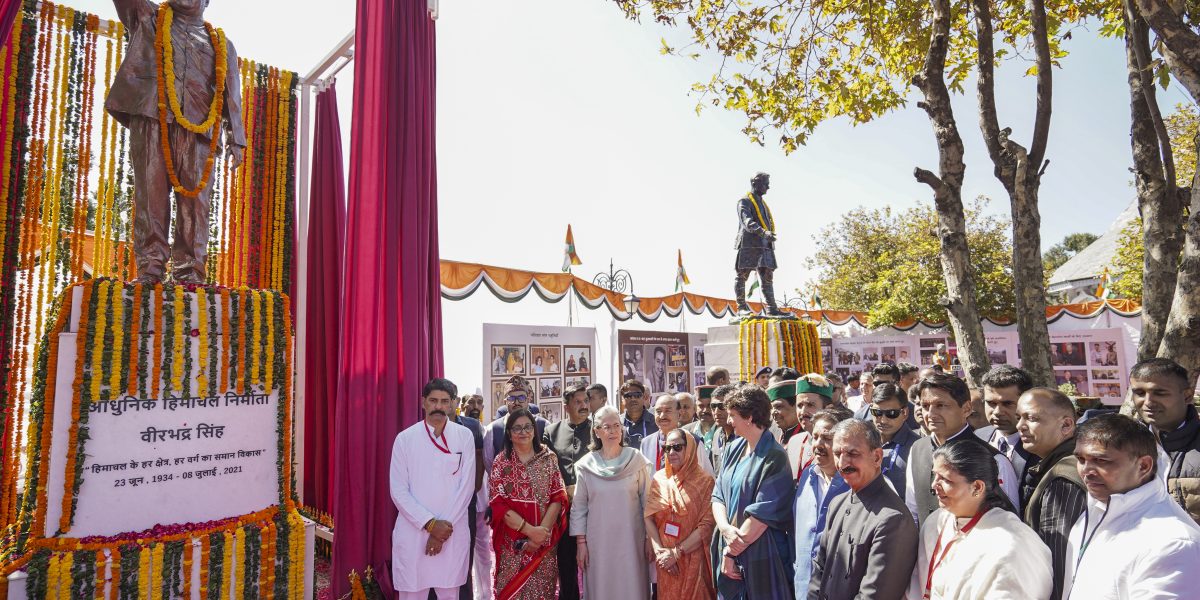 Legacy in Bronze: Virbhadra Singh’s Statue Cements His Clan’s Clout in ...